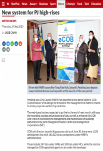 New System for PJ High-rises – ODESI eCOB